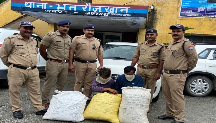 Almora Breaking: 05.89 लाख का गांजा पकड़ा, हल्द्वानी के दो लोग गिरफ्तार ...